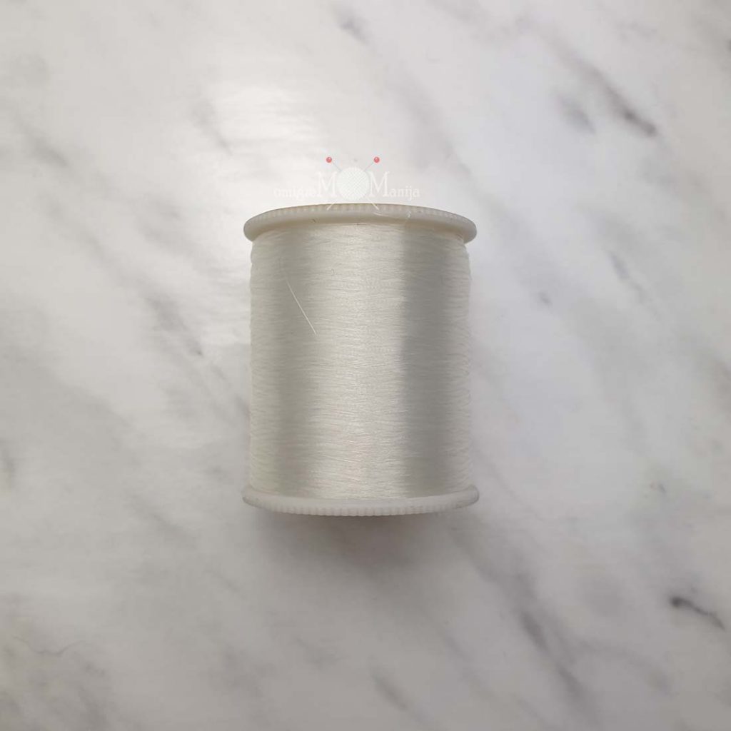 Nailoninis - nematomas siūlas - Mezgimo Manija