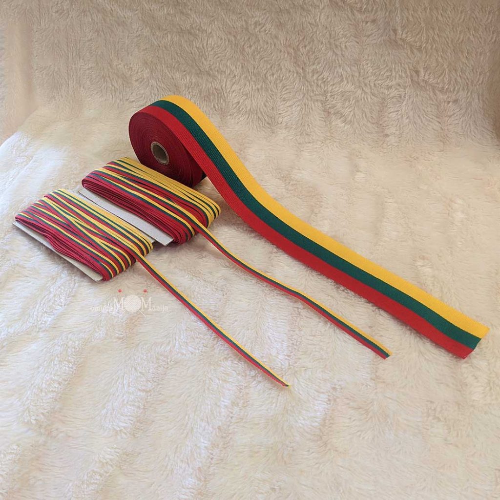 Lietuvos trispalvė juostelė - Mezgimo Manija