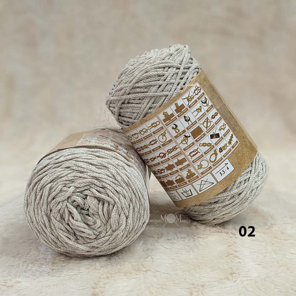 Macrame Cotton - Mezgimo Manija